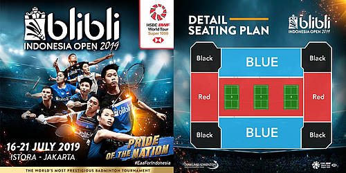 (Blibli Indonesia Open) Tickets Sold Out in Just 1 Hour